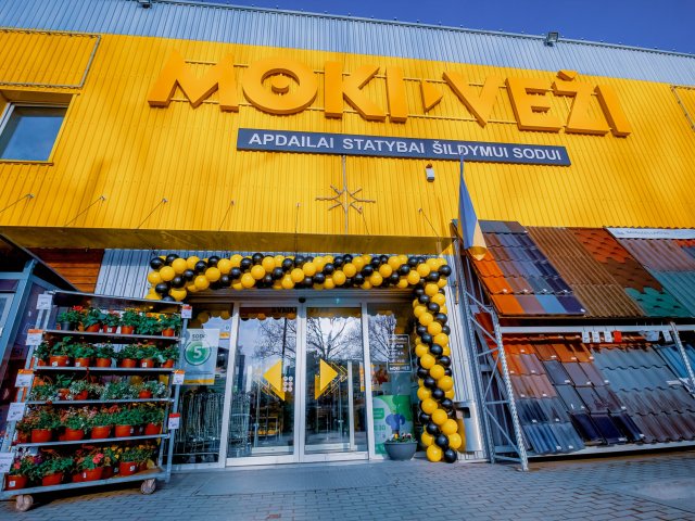 Raseiniuose atidaryta atnaujinta „MOKI VEŽI“ parduotuvė: užtikrins dar ...