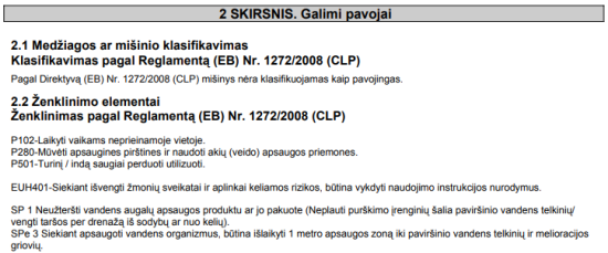 Herbicidas AGROCHEMA Taifun B, 500 ml | MOKI VEŽI