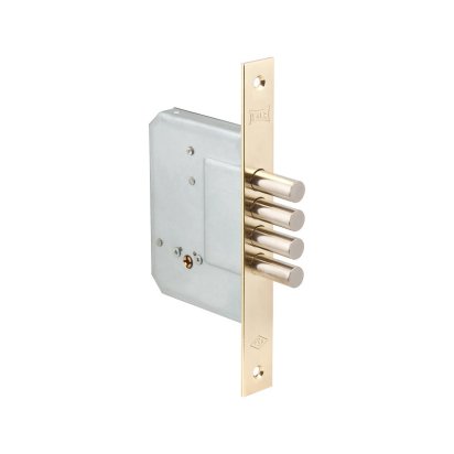 Įleidžiama spyna KALE, 1894MF, žalvaris, 5 raktai, vidaus ir lauko ...