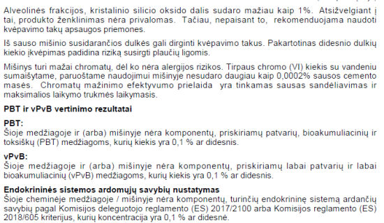 Sausas betonas KREISEL Beton 440, storis nuo 20 mm, 25 kg | MOKI VEŽI