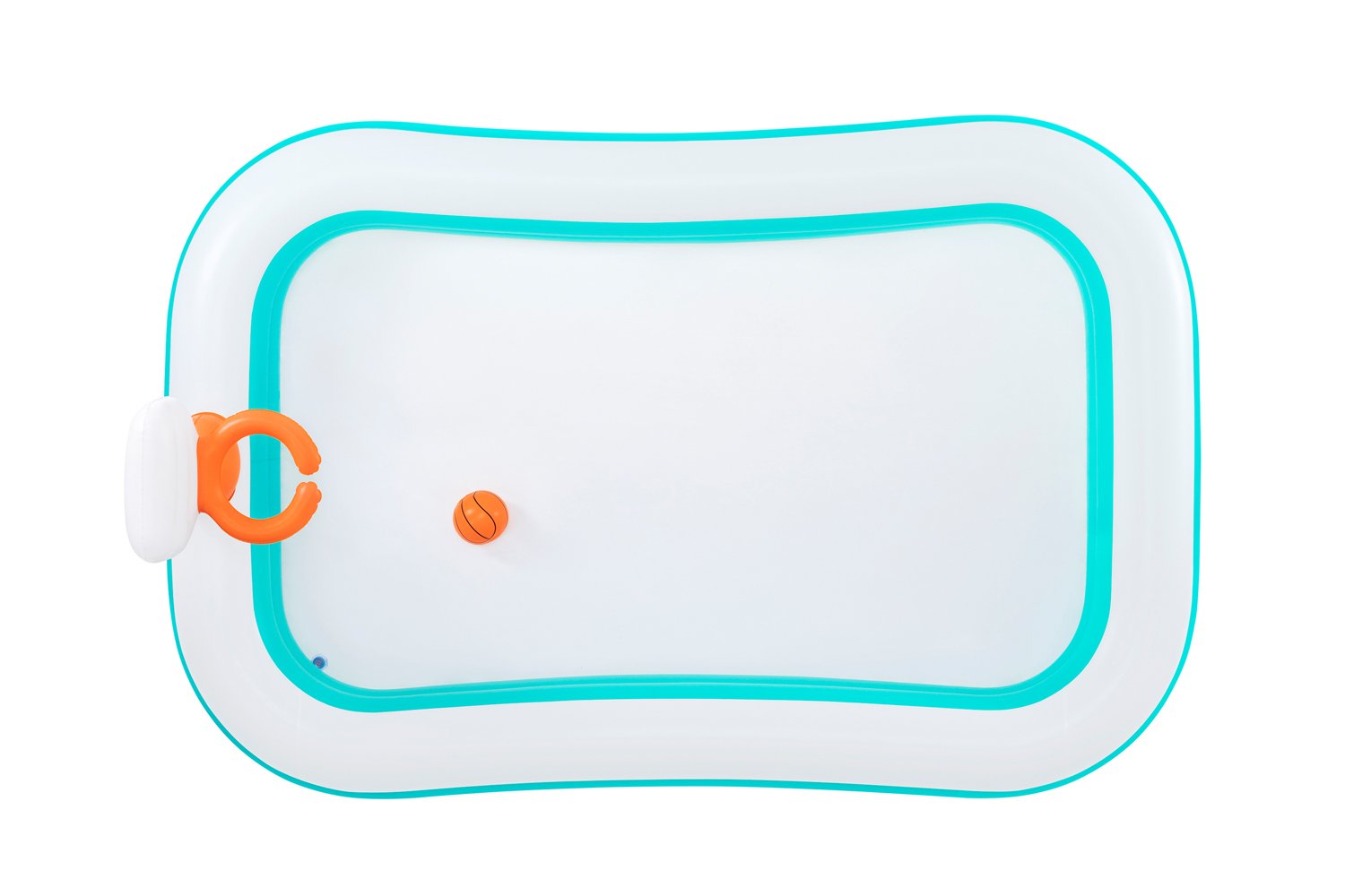 Pripučiamas baseinas su krepšinio stovu BESTWAY Dunk n' Splash, 636 l ...