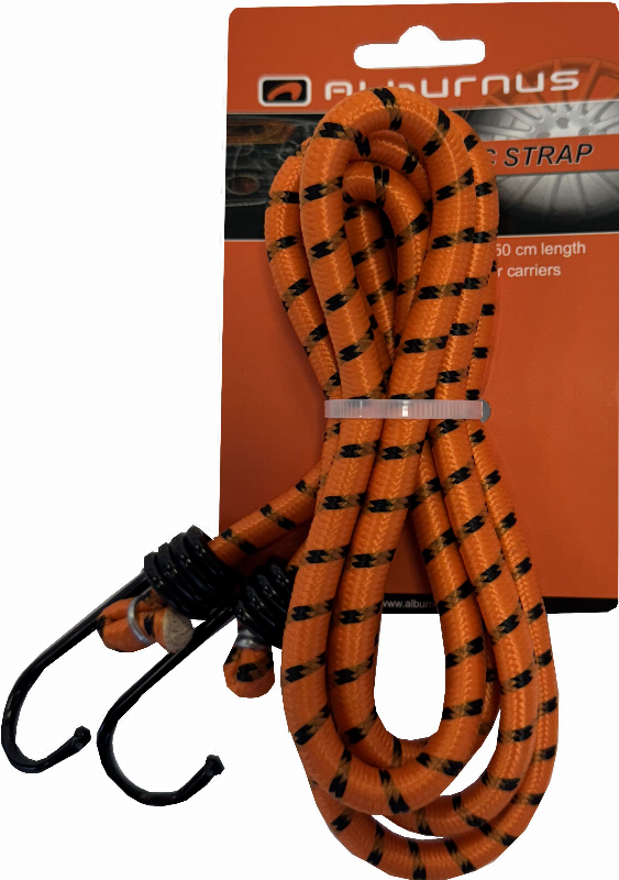 Krovinio tvirtinimo diržas ALBURNUS LS-824, su kabliais, 150 cm, 8 mm, 1 vnt. | MOKI VEŽI