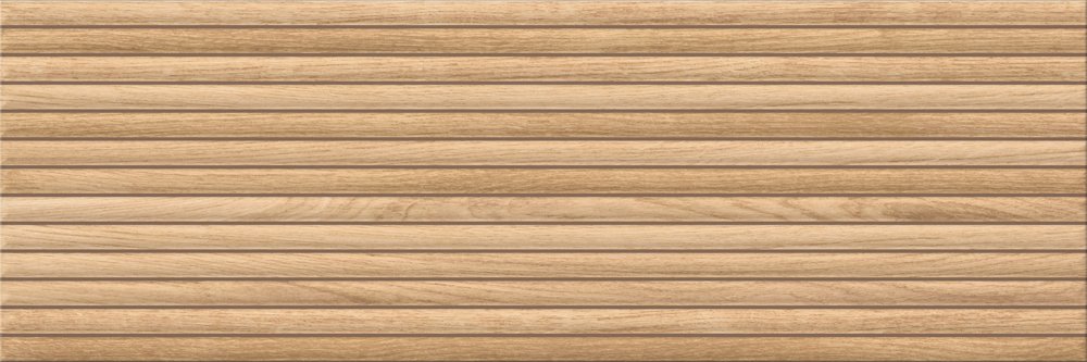 Keraminės sienų plytelės CERSANIT Home Jungle Beige Lamel, 20 x 60 cm ...