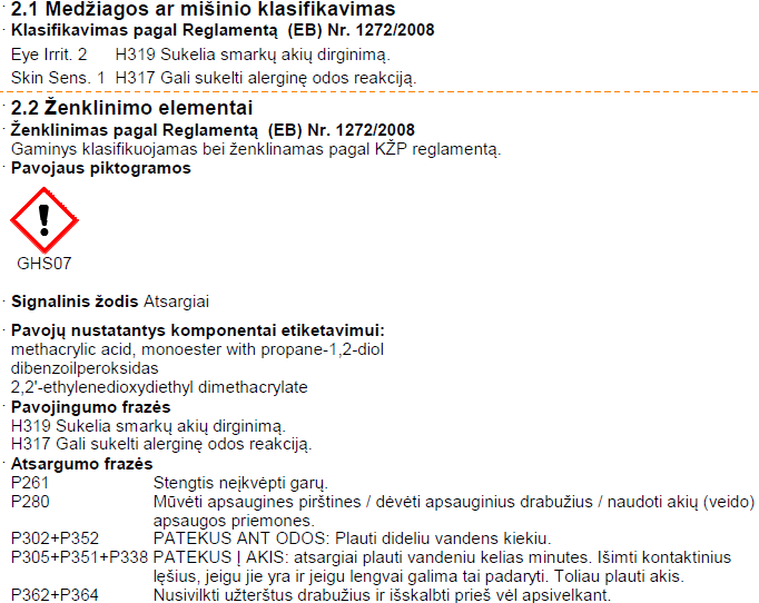 Tvirtinimo derva TKK Fi-X Expert Anchor Ve Eta, 300 ml | MOKI VEŽI