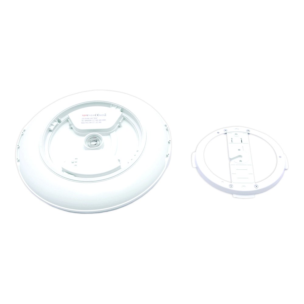 Lubinis LED šviestuvas TOPE Riga, 24 W, 3000/6000K, 220-240V, 2520 lm, IP54, 290 x 50 mm | MOKI VEŽI