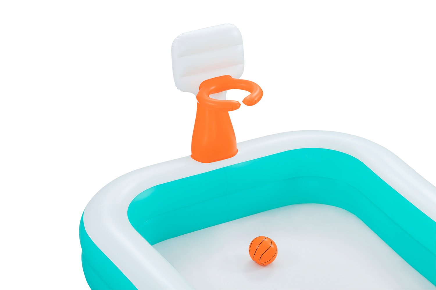 Pripučiamas baseinas su krepšinio stovu BESTWAY Dunk n' Splash, 636 l ...