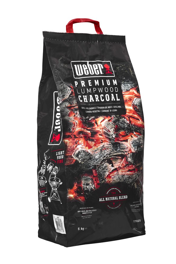 Medžio anglis WEBER, kietmedžio, 5kg | MOKI VEŽI