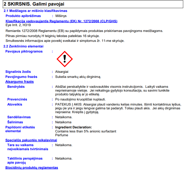 Valiklis CILLIT BANG Grease & Smudges, riebalų ir dėmių šalinimui ...
