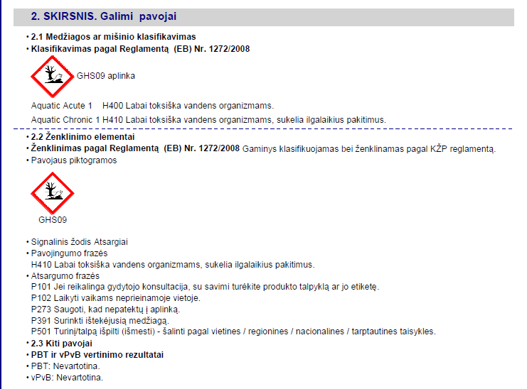 Deguonies aktyvatorius CHEMOFORM Aquablanc, 1 l | MOKI VEŽI