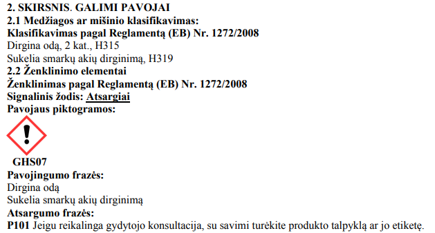 Vonios kambario valiklis HI-LABS, 750 ml | MOKI VEŽI